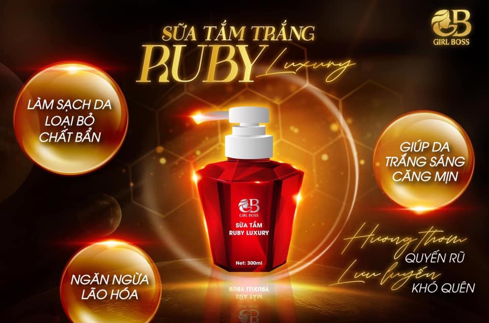 Sữa Tắm Ruby Luxury Girl Boss Chính Hãng - ANN.COM.VN