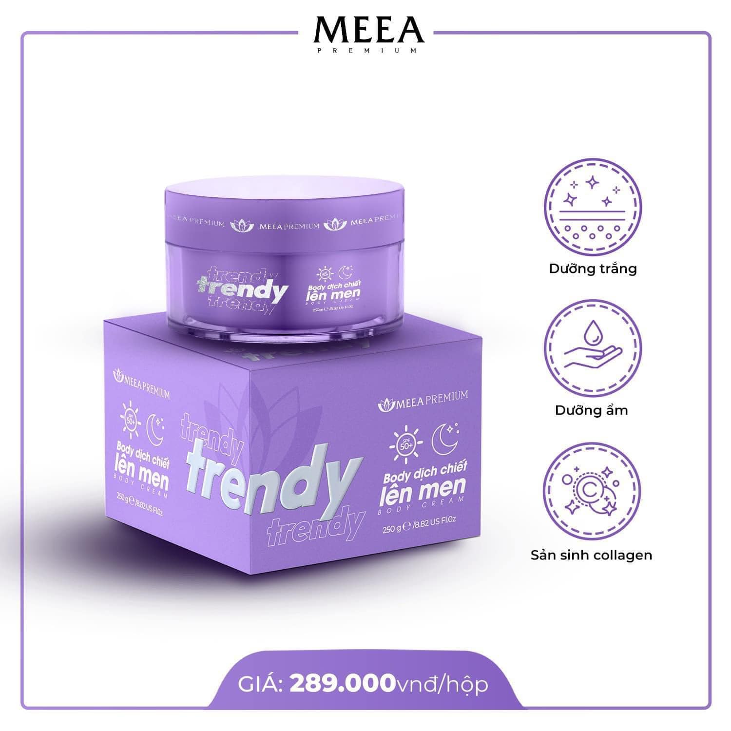 Bỏ sỉ kem Body Trendy Meea Origin Dịch Chiết Lên Men - ANN.COM.VN