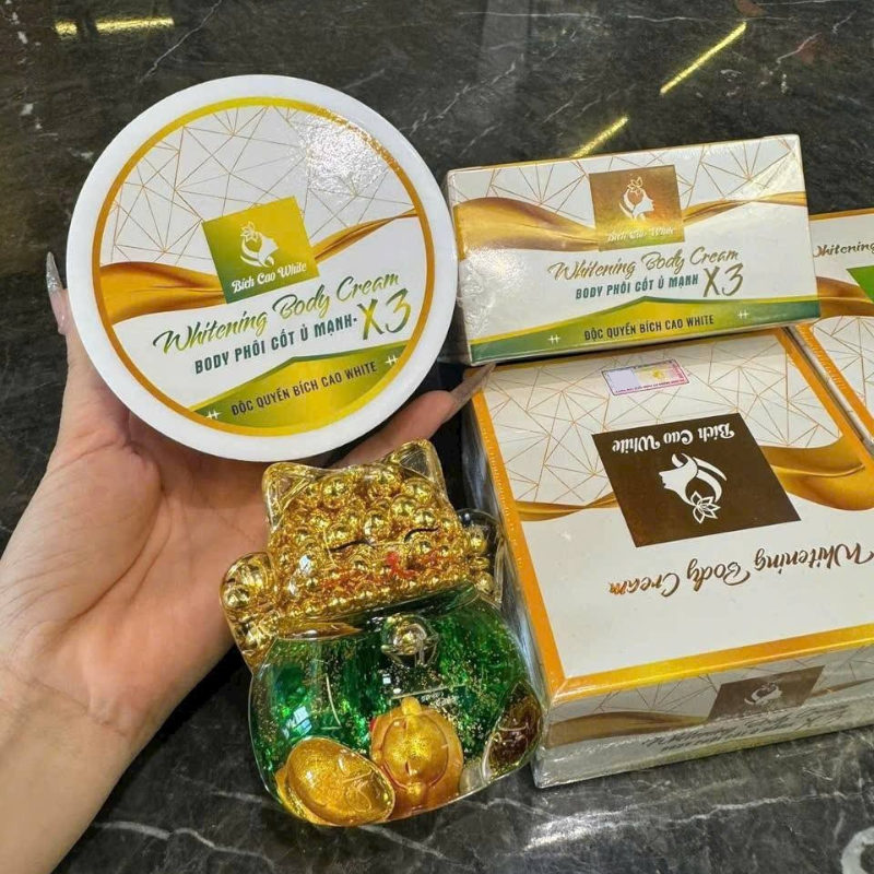 Kem Body Bích Cao White Phôi Cốt Ủ Mạnh X3 200g - Phiên Bản Nâng Cấp - Kho Sỉ ANN UNIT