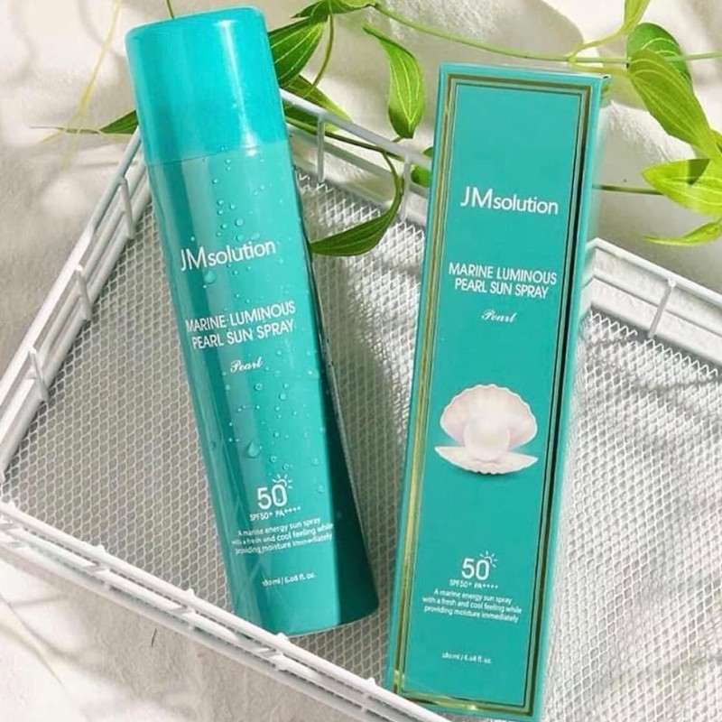 Xịt Chống Nắng JMSolution Marine Luminous Pearl Sun Spray SPF50+ PA++++180ml - Kho Sỉ ANN UNIT